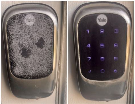 Yale Smart Lock Keypad Removing Scratches Rsmarthome