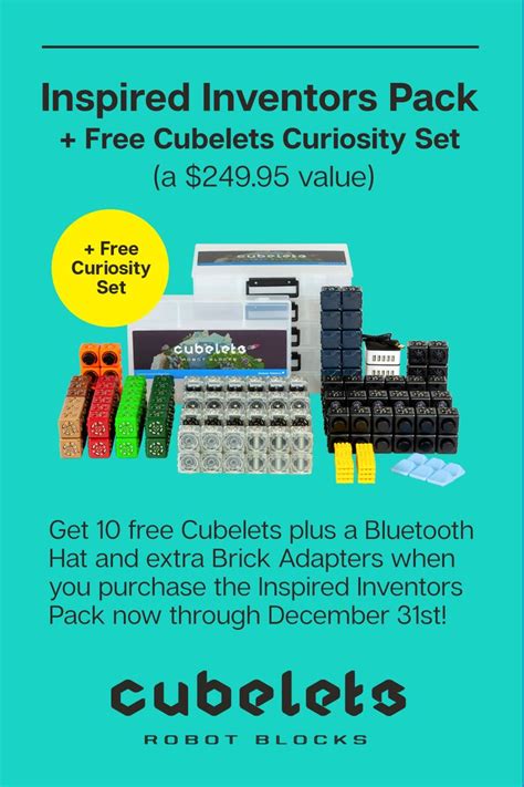 Free Cubelets When You Purchase Cubelets Educator Packs