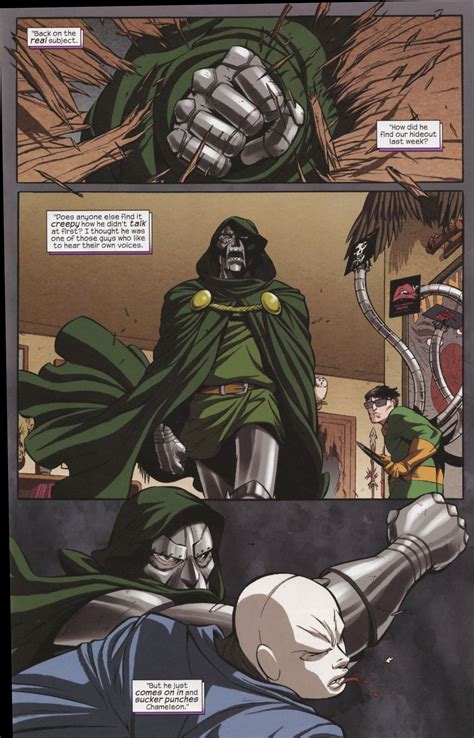 Dr Doom And Masters Of Evil 1 Pg5 Doctor Doom Marvel Comic Book