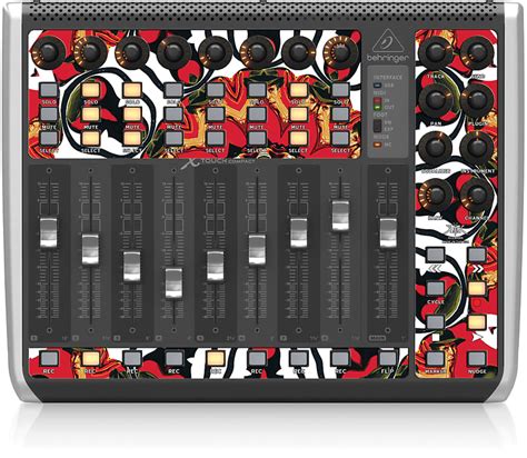 Midi Control Surface Skin Overlay Behringer X Control Compact Reverb