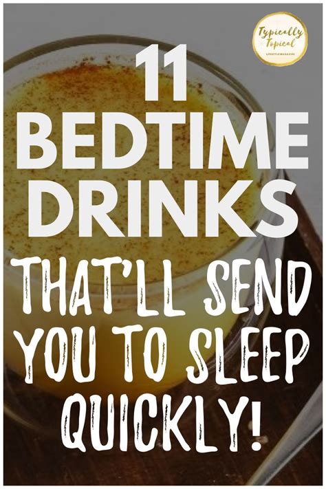 Natural Sleep Remedy 11 Sleep Inducing Bedtime Drinks To Help You Sleep