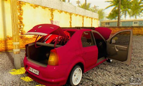 Dacia Logan 1 6 MPI Tuning Pour GTA San Andreas