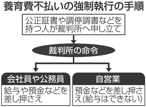 養育費不払い、強制執行に壁 元夫が自営業で差し押さえできず｜【西日本新聞me】