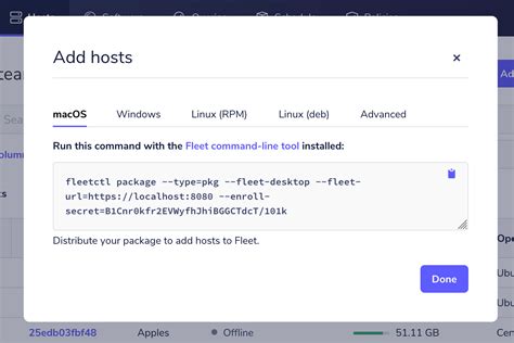 Update The Add Hosts Modal For Manual Mdm Enrolment · Issue 8998