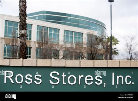 A Logo Sign Outside Of The Headquarters Of Ross Stores Inc In Dublin
