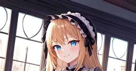 Ai ゴシックロリータな男の娘1 ダークブルーのイラスト Pixiv