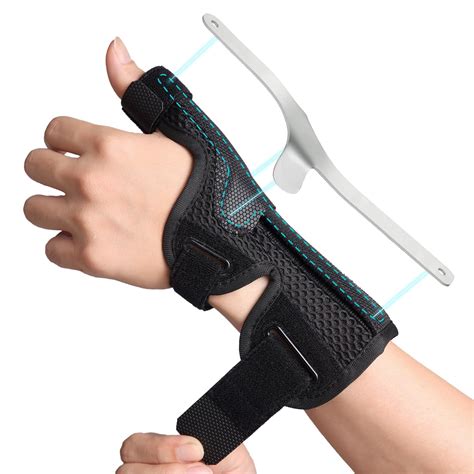 Drfinger Thumb Brace Spica Splint For Right And Left Hand De Quervains