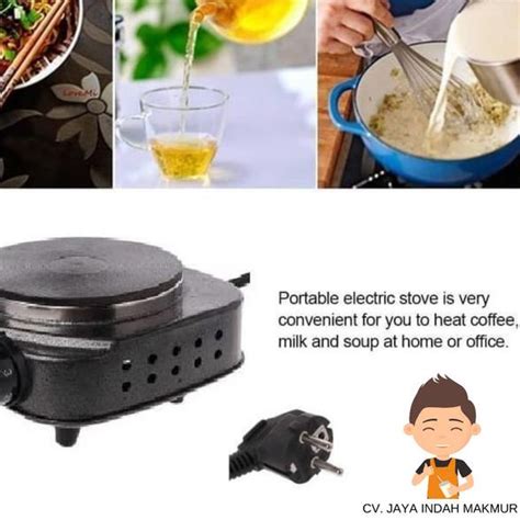 Jual Kompor Listrik 1 Tungku Electrical Stove Single Kompor Moka Pot Shopee Indonesia