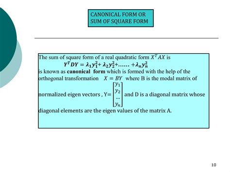 Lecture 4 Reduction Of Quadratic Formpdf