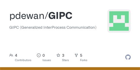 Github Pdewangipc Gipc Generalized Interprocess Communication