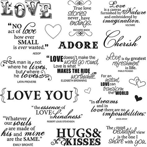Love Scrapbook Quotes