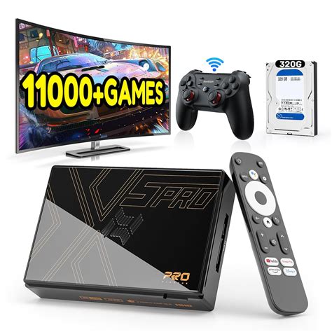 Kinhank Super Console X5 Pro Retro Game Console With 11000 Games Android 12 0 Os