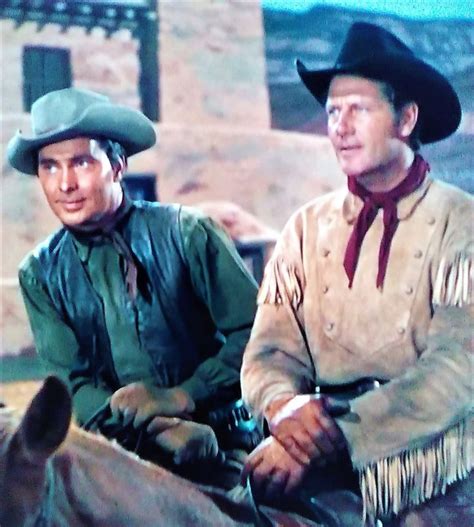 Barry Sullivan And Joel Mccrea In The Western The Outriders 1950