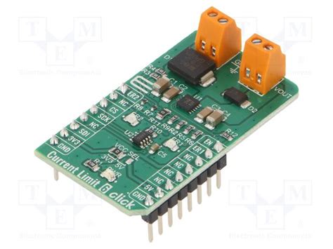 Current Limit 6 Click Mikroe Click Board Prototype Board Comp