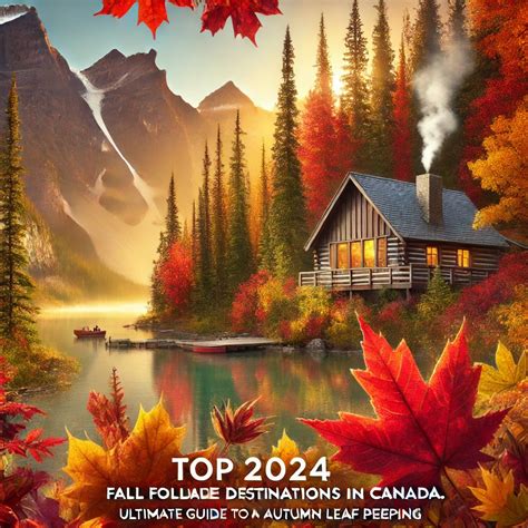 캐나다의 2024년 가을 단풍 명소 가을 나뭇잎 감상을 위한 궁극적 가이드 백팩 캐나다🇨🇦