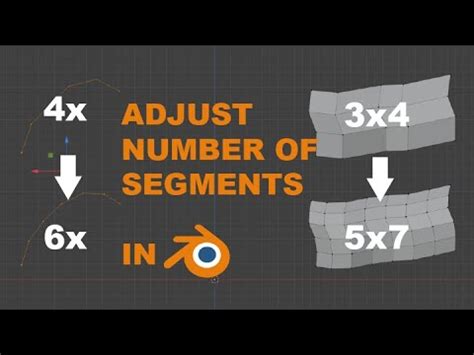 Blender Addon Adjust Number Of Segments Of Poly Lines Or Quad Surfaces YouTube
