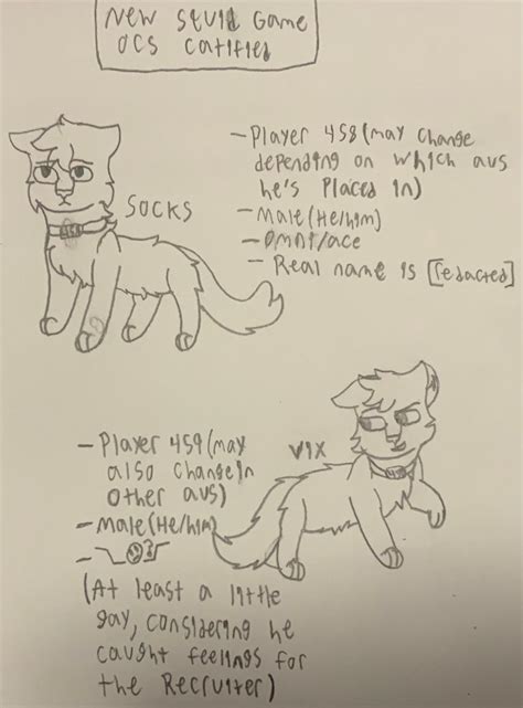 New Squid Game Ocs By Chlorinelight On Deviantart