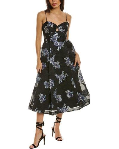 Black Ml Monique Lhuillier Dresses For Women Lyst