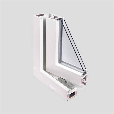 Пластиковые двухстворчатые окна REHAU Thermo Design в Москве