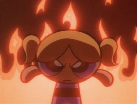 Bubbles Angry Powerpuff Girls Blank Template Imgflip