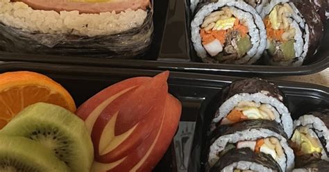 김밥 도시락 만들기
