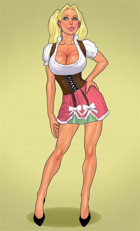 Rule 34 Athletic Big Breasts Big Lips Blonde Hair Blue Eyes Breasts