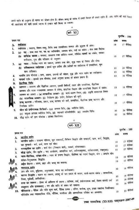 bihar board class 11 12 philosophy syllabus 2025 pdf download bseb 11th 12th philosophy