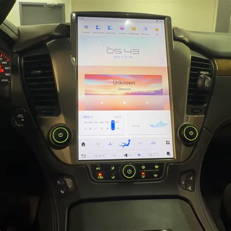 Tesla Style Carplay Screen For Gmc Merge Screens