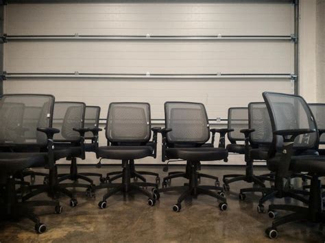 Premium Photo Empty Office Chairs In Store For Sale