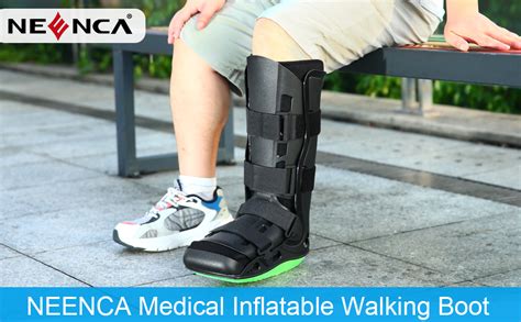 Neenca Medical Inflatable Air Cam Walker Boot For Ankle Pain Recovery