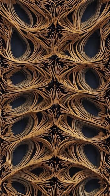 Premium Ai Image Symmetrical Pattern Symmetrical Motif Symmetrical Lines