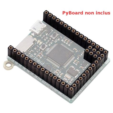 connecteurs pour pyboard v1