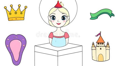 A Cheerful Princess Stands Proudly Holding A Trophy While Surrounded