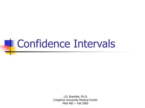 Ppt Confidence Intervals Powerpoint Presentation Free Download Id