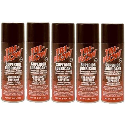 Tri Flow 20005tf 6 Oz Aerosol Lubricant Quantity 5