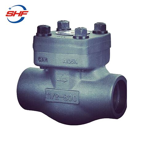 Api Class 800 Class 1500 Sw Bw Npt Thread A105 Forged Steel Swing Check Valve Forged Check