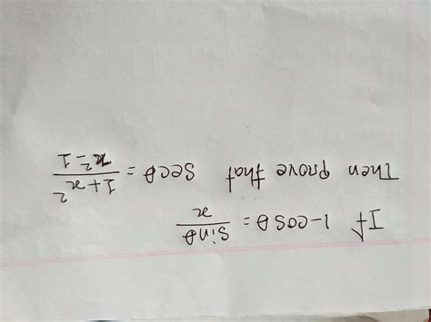 If 1 X Then Prove That 1 X2x2 1 StudyX