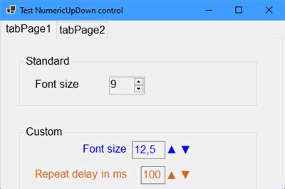 A Custom Numeric UpDown Control CodeProject