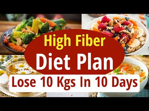 High Fiber Diet Plan To Lose Weight Fast 10 Kgs In 10 Days Full Day