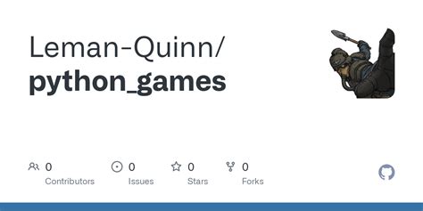 GitHub Leman Quinn Python Games