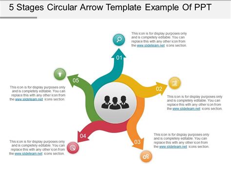 Stages Circular Arrow Template Example Of Ppt PowerPoint Slide Images PPT Design Templates