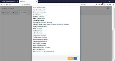 Printer Configuration Is Not Displayed · Issue 313 · Luc Githubesp3d