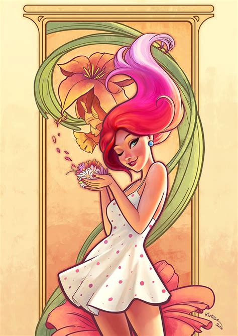 Flower Girl Behance