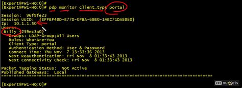 Checkpoint CLI Network Study