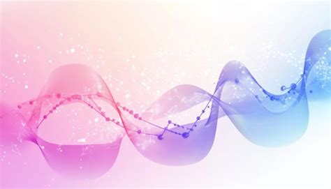 Molecular Structure Science Background Premium Ai Generated Image