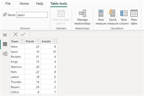 power bi how to add column from another table