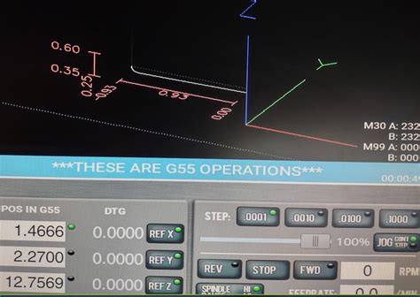 manual programming to display messages on the screen gcode pathpilot