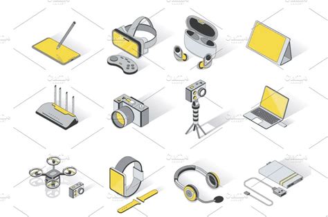 15 Electronic Devices Icons Ai Eps Free Download Graphic Cloud