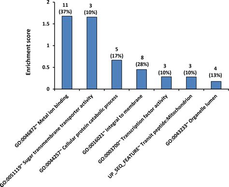 Pathway Analysis Histogram Shows A Summary Of David Pathway Annotation