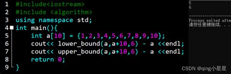 【二分—stl】lowerbound函数andandupperbound函数的使用总结upperbound函数用法 Csdn博客